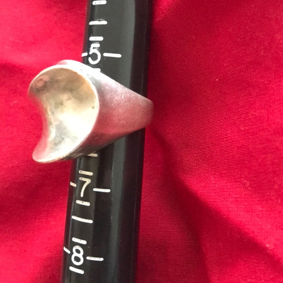 Zina | Jewelry | Huge Zina Biomorphic Sterling Silver Ring Size 6 ...